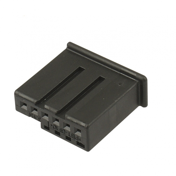 6 Pin PBT GF15 MQS Connector Housing For Wiring Harness 1-969489-1 Auto ...