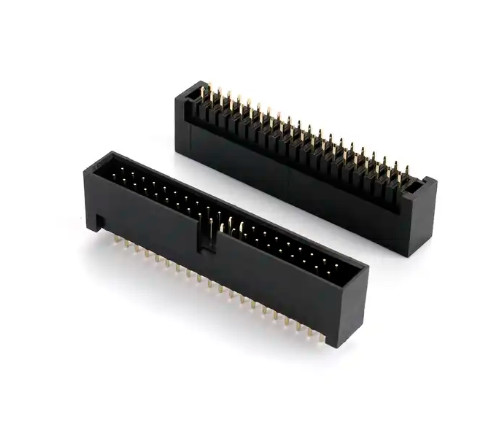 Box Header Connector 2.54mm Pitch 40 Pin PCB Header Connectors PBT LCP