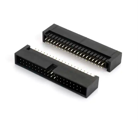 Box Header Connector 2.54mm Pitch 40 Pin PCB Header Connectors PBT LCP